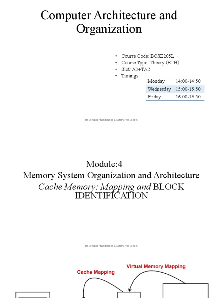 34-Cache Memory Block Identification in Direct Mapping, Associate Mapping and Set Associate-06 ...