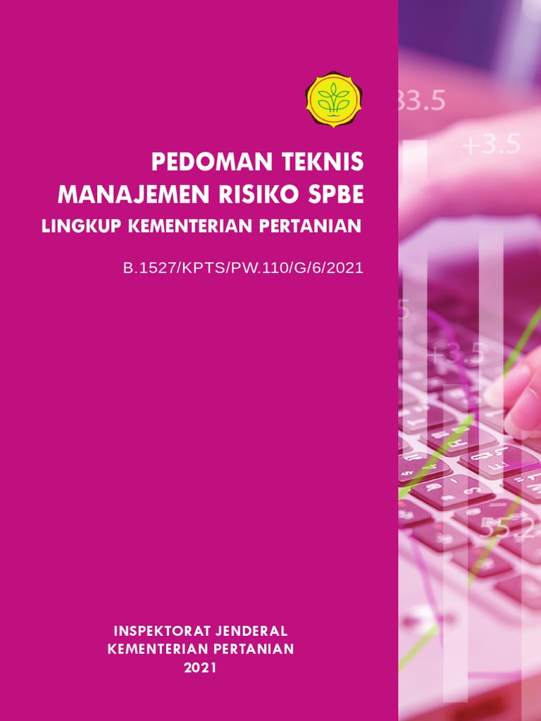 Pedoman Teknis Manajemen Risiko SPBE Kementan | PDF