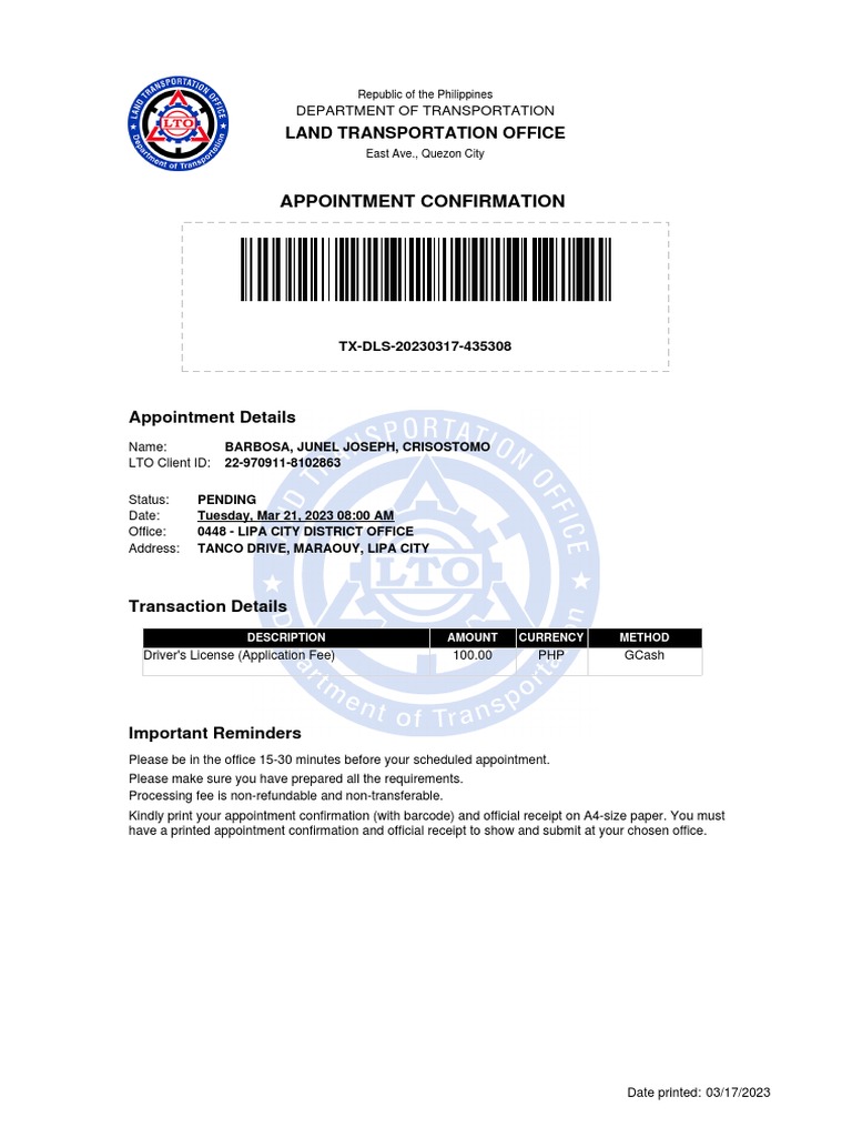 TX DLS 20230317 435308 - Appl | PDF