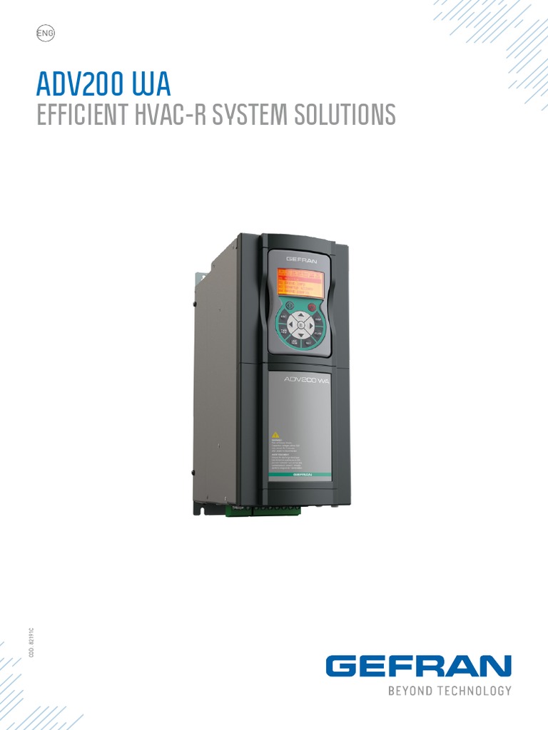 82191C Brochure APPL ADV200-HVAC EN | PDF | Physical Sciences ...