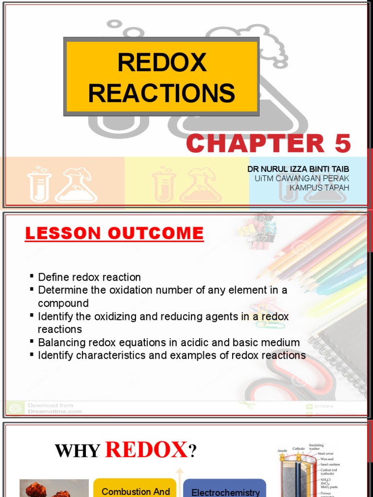CHM131 - Chapter 4 - Redox Reactions | PDF | Redox | Chemical Reactions