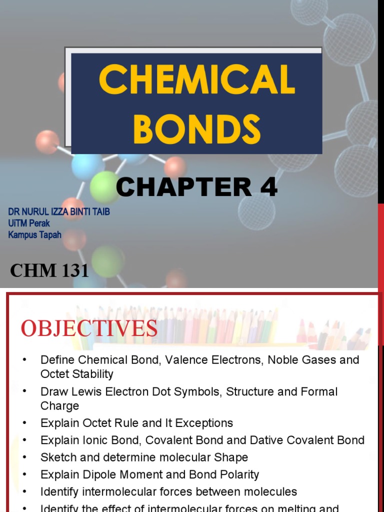 CHM131 - Chapter 3 - Chemical Bonds | PDF | Chemical Bond ...