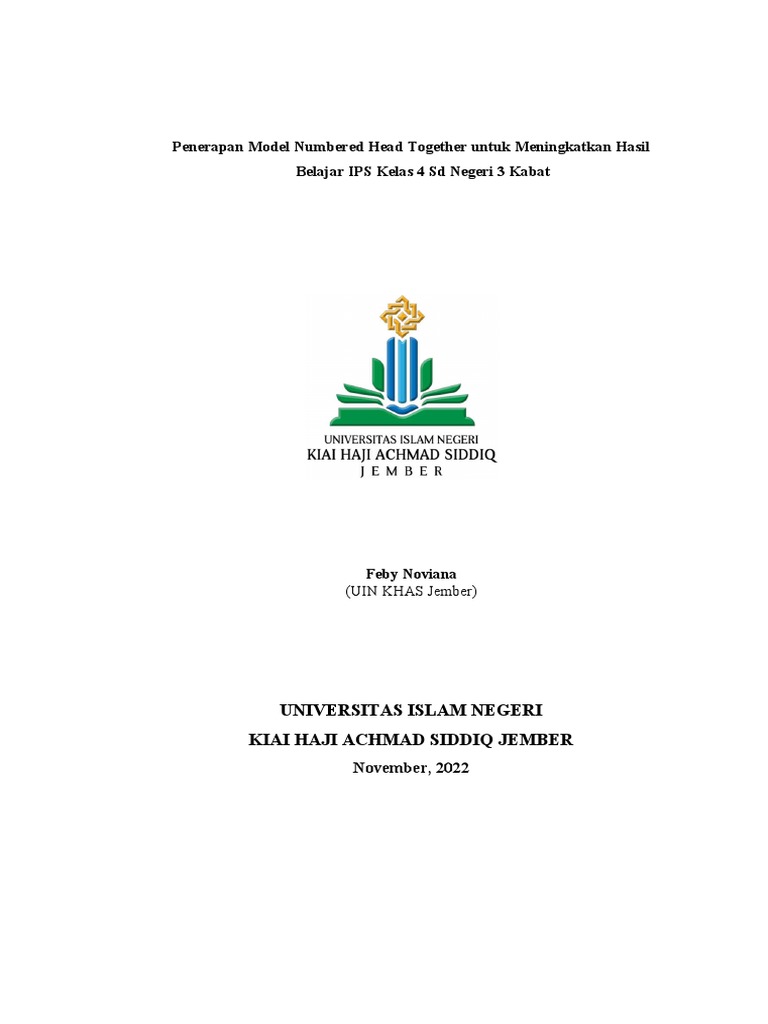 Laporan PTK Feby | PDF