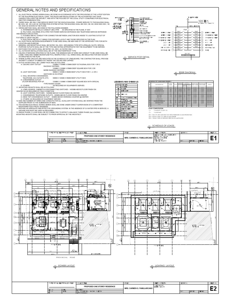 ELECTRICAL | PDF | Electrical Wiring | Electrical Equipment