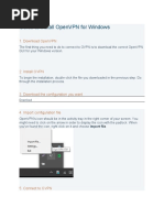 NUS VPN Setup and Uninstallation Guide | PDF | Microsoft Windows ...