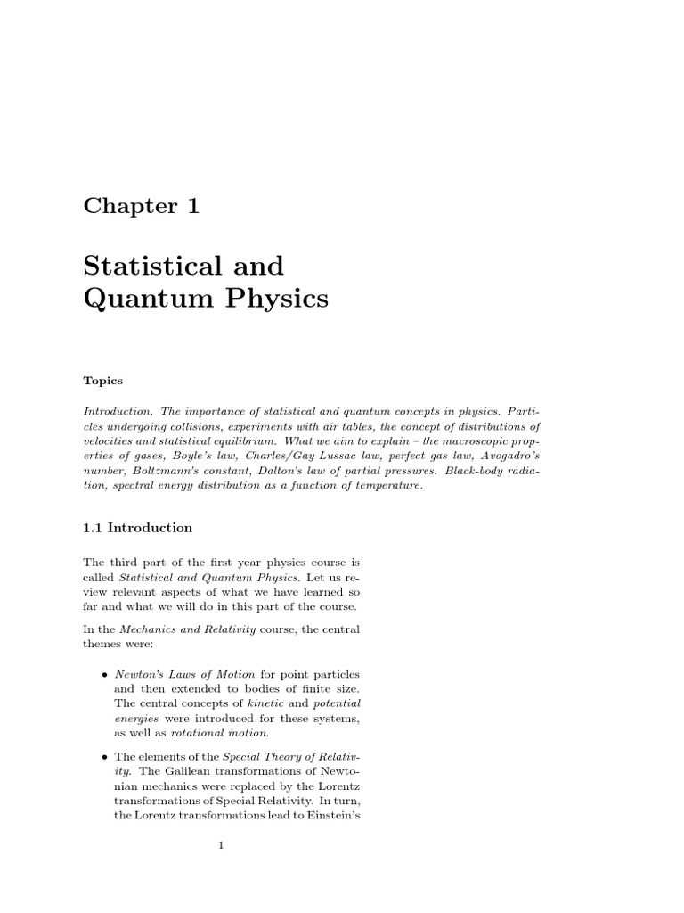 QSP Chapter1 | PDF | Collision | Momentum