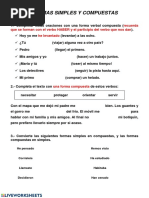 Ejercicios de Verbos -ger y -gir | PDF