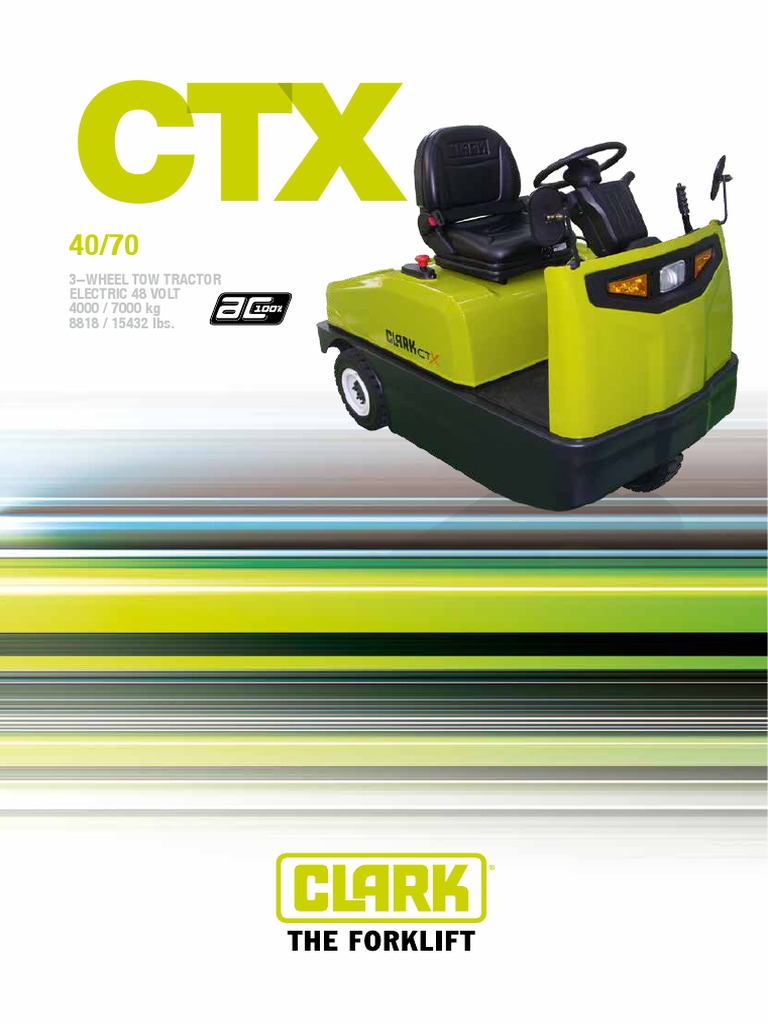 Clark CTX40-70 A4 en 4576424 | PDF | Tractor | Steering