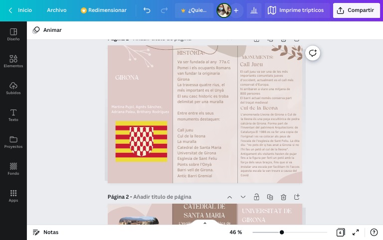 Folleto para Tratamientos de Belleza Explicativo Rosa y Marrón - Trifold Brochure (EU) | PDF