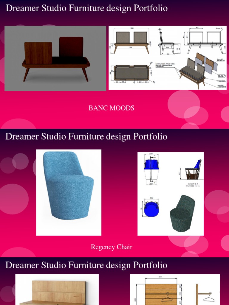 Furniture Design Portfolio Pdf