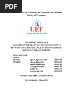 Dangerous Goods Transport Document & Container Packing Certificate ...