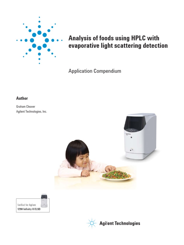 Agilent ELSD - Analysis of Foods Applications | PDF | High Performance ...