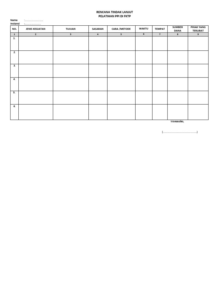 Form RTL - PPI | PDF