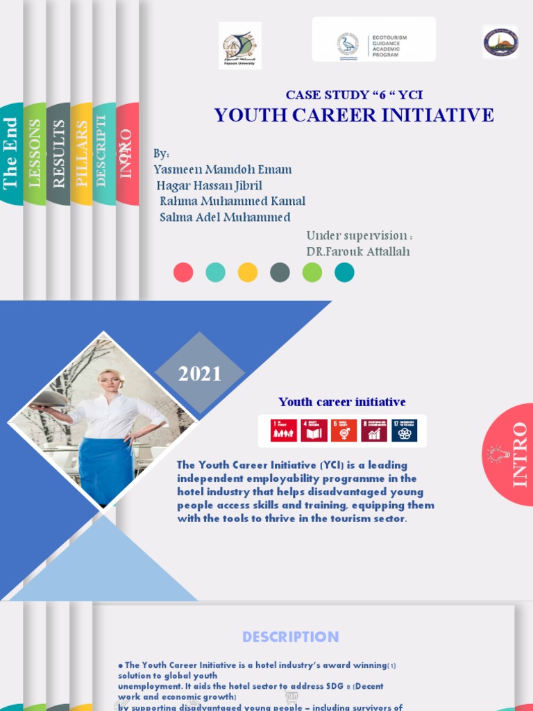 Youth Career Initiative: Case Study "6 " Yci | PDF | Economies