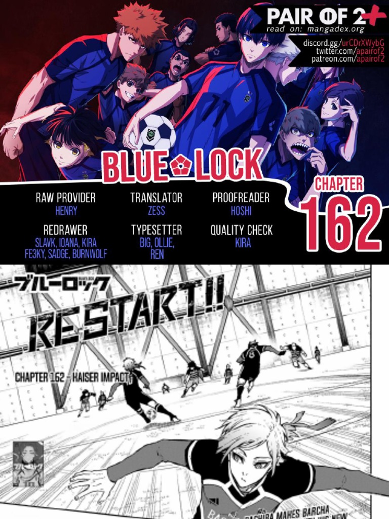 Blue Lock CH - 162 @manga - Infinite | PDF
