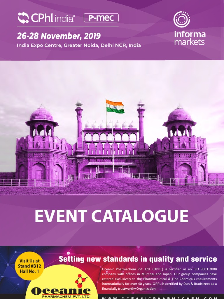 Cphi 2019 Show Catalogue For Job Search | PDF | Pharmaceutical Industry ...