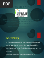 Programme de Fprmation Germe | PDF