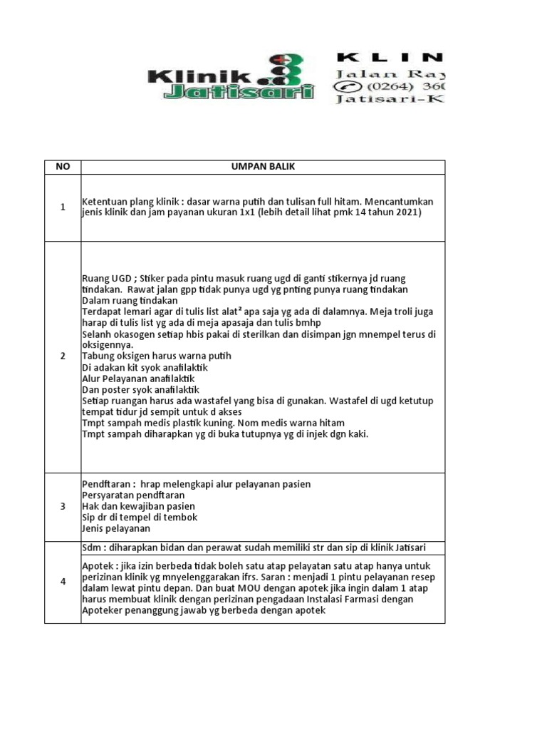 RTL Visitasi Dinkes-2 | PDF