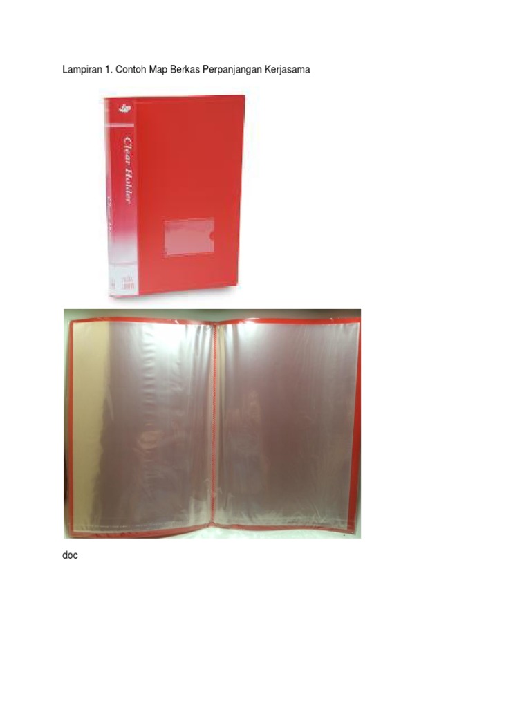 Lampiran 1 Contoh Map | PDF