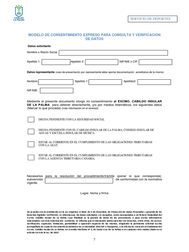Modelo de Consentimiento Expreso para Consulta y Verificación | PDF | Desempleo | Gobierno