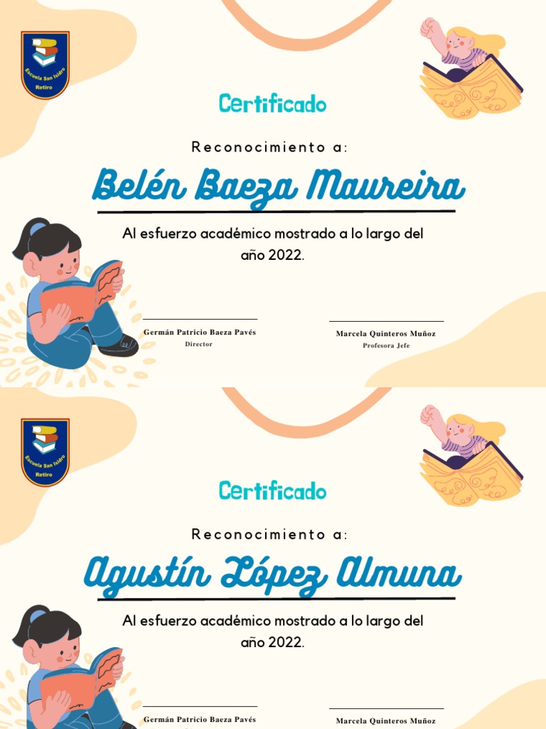 Diploma Al Esfuerzo | PDF