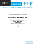 MoCA 8.3 Blind Test Instructions | PDF | Behavioural Sciences | Psychology
