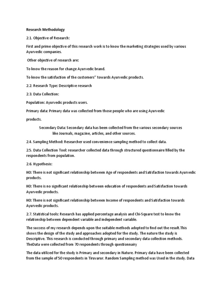 Research Methodology | PDF | Self-Improvement