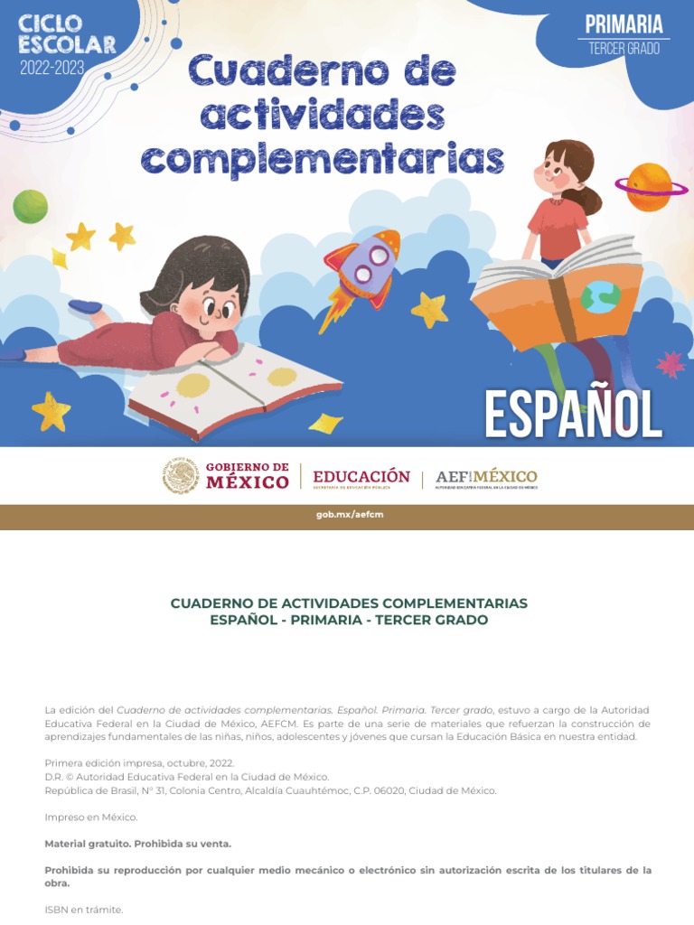 Primaria 3 Español Final Imprenta | PDF | Rima | Aprendizaje