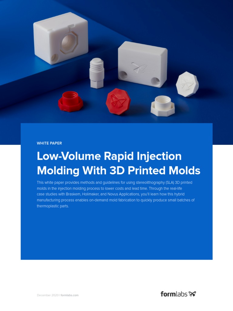 3D Printed Molds for Injection Molding | PDF | 3 D Printing | Thermoplastic