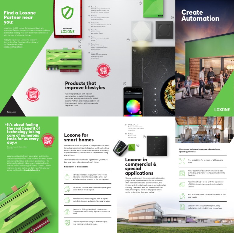 Loxone Folder Create Automation US | PDF | Home Automation | Automation
