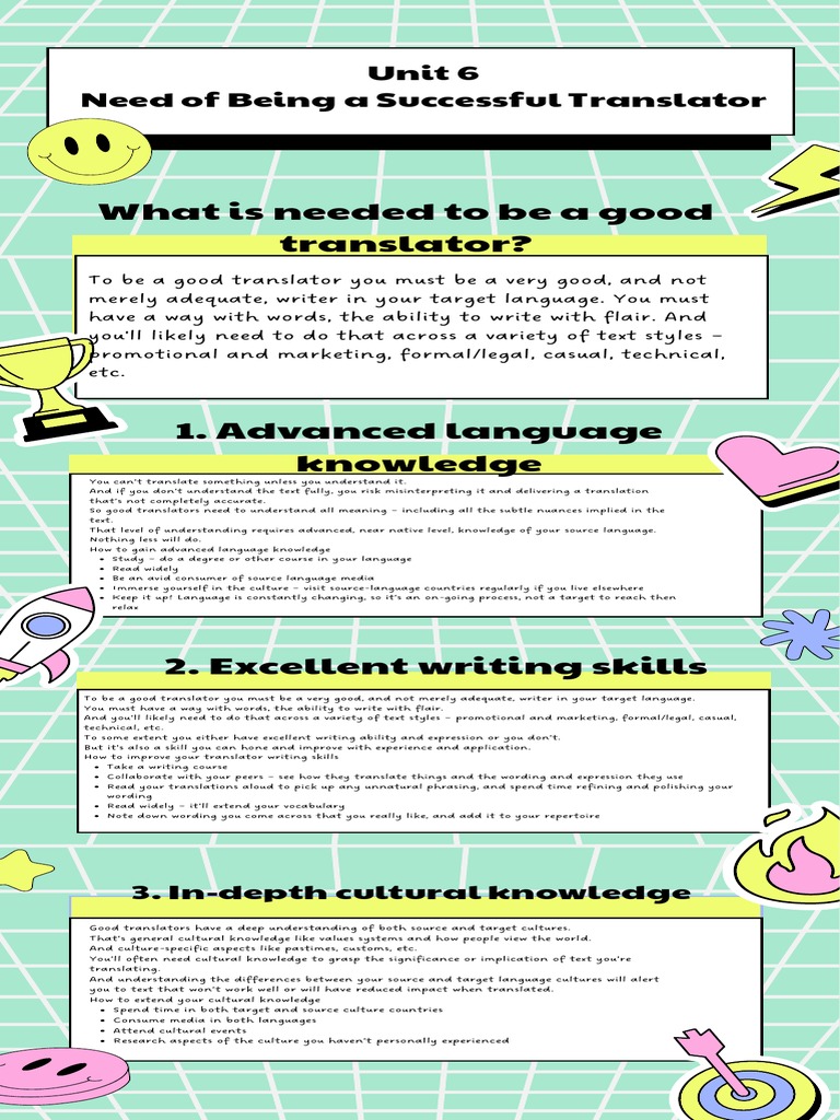 The Qualities of a Successful Translator: A Guide to Developing ...