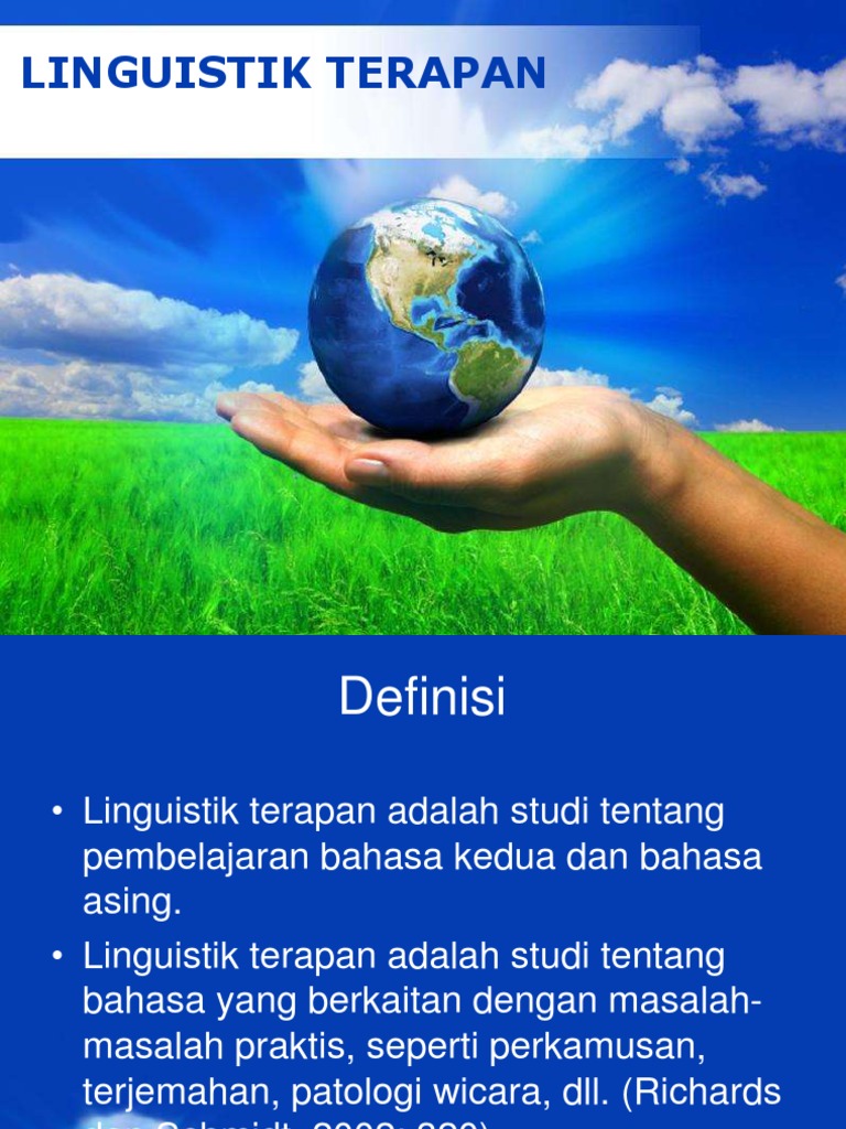 2022 7 Linguistik Terapan | PDF