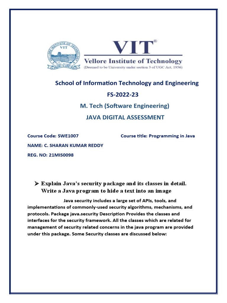 Java Digital Assessment Pdf Class Computer Programming Java Programming Language