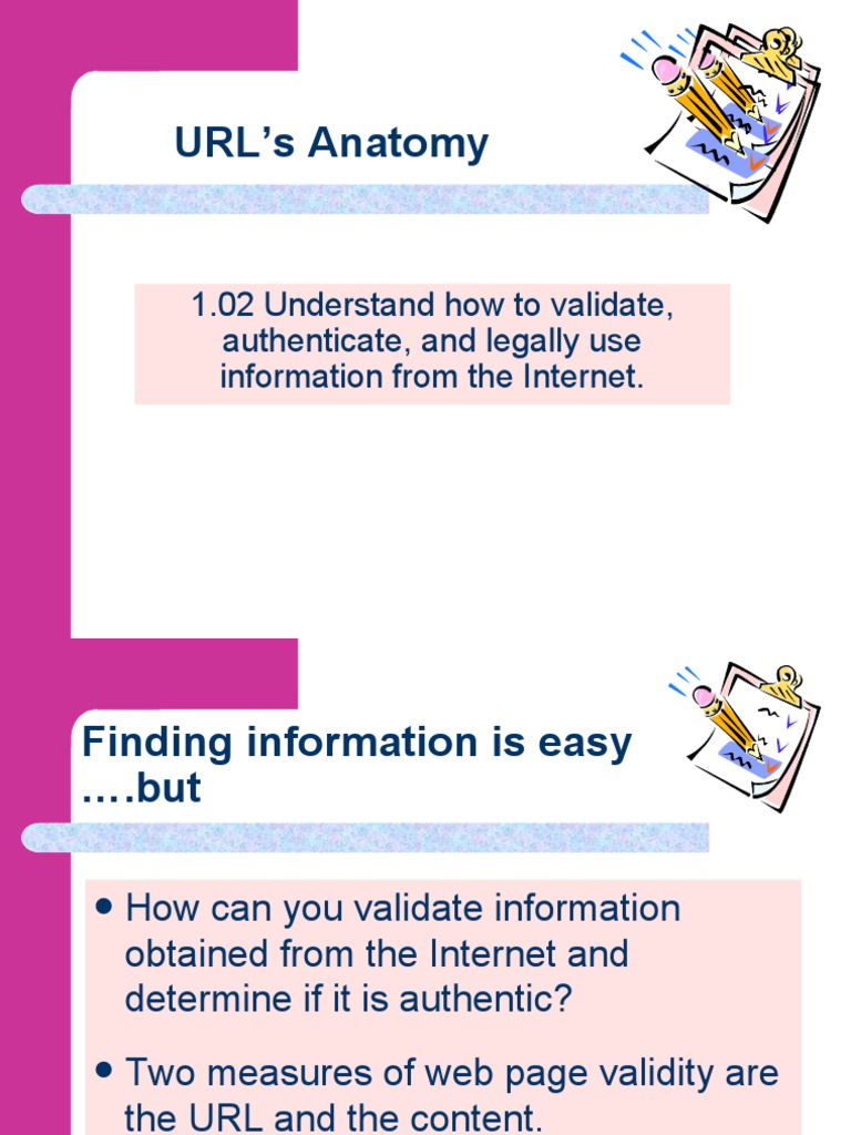 URL Anatomy | PDF | Web Server | Internet & Web