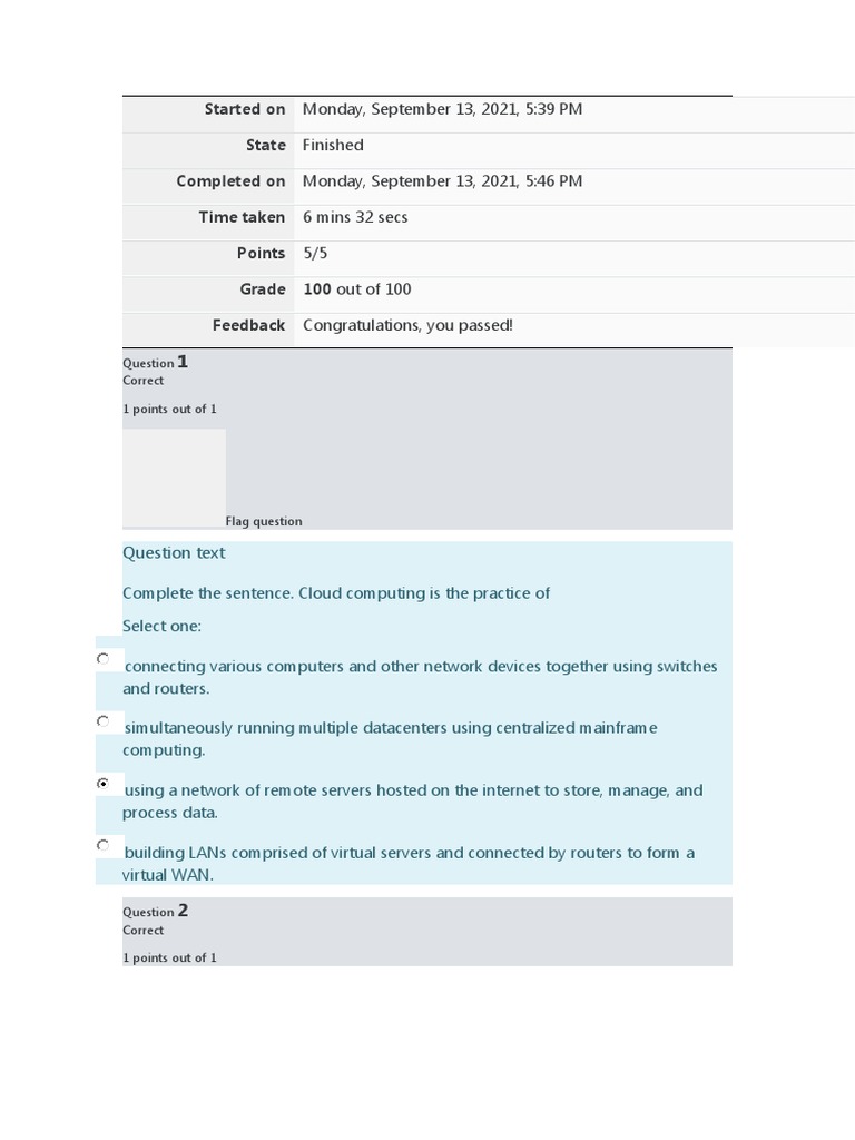 NSE 2 - Cloud Security | PDF | Cloud Computing | Software As A Service