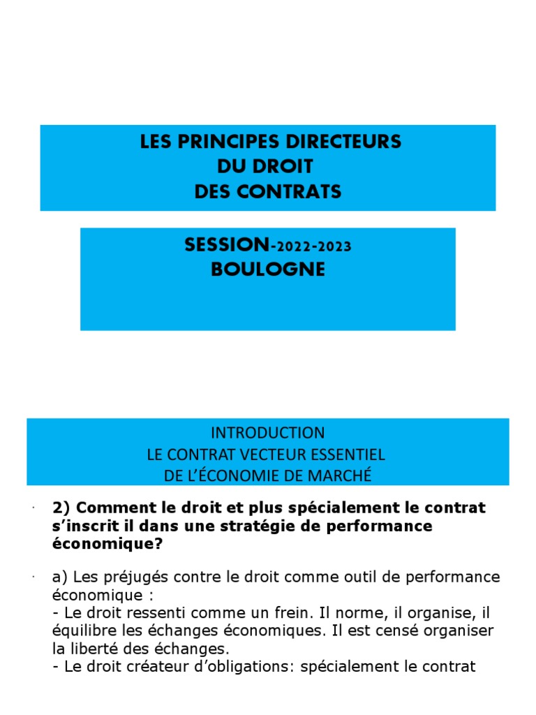 Règle générale des droits des contrats | PDF | Risque | Sodles