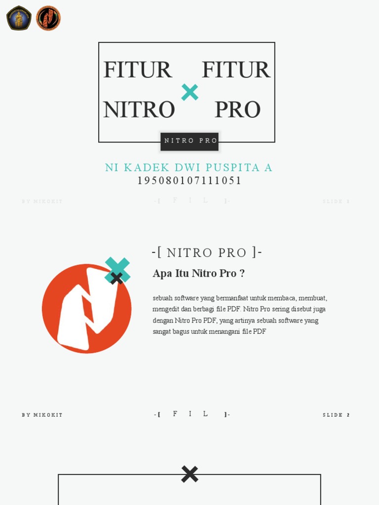 Nitro Pro | PDF