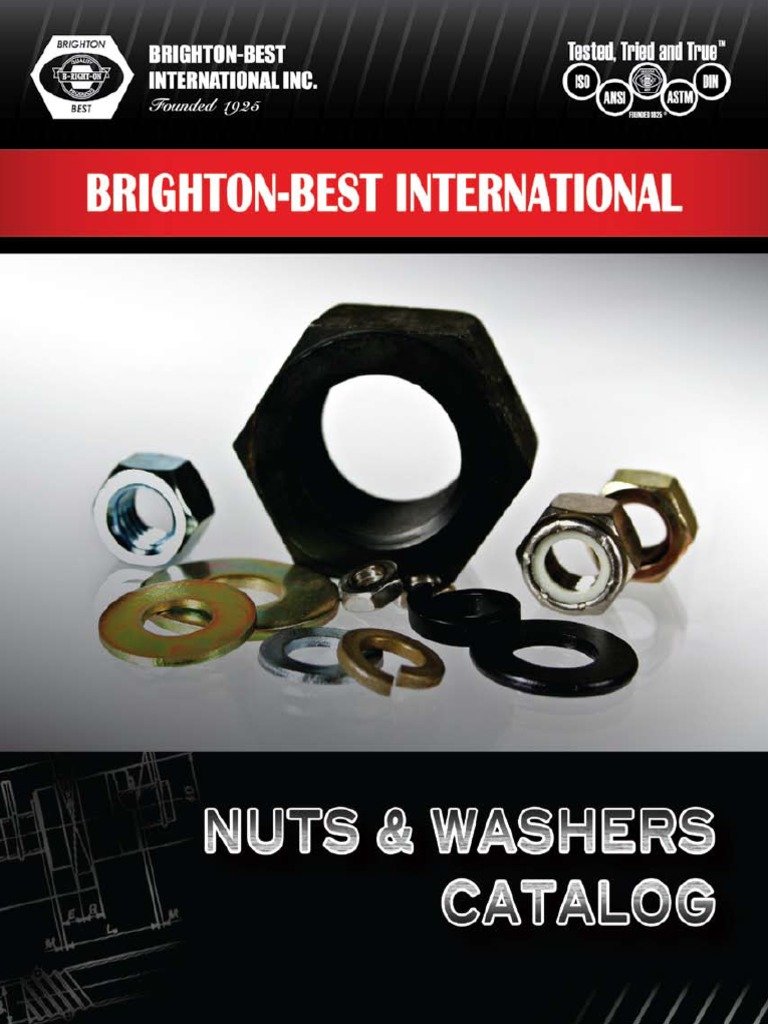 Brighton - NutsWashersCatalog | PDF | Washer (Hardware) | Implied Warranty