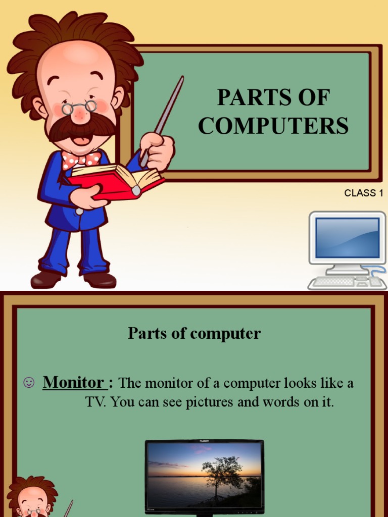 CH 3 Parts of Computer Class 1 | PDF