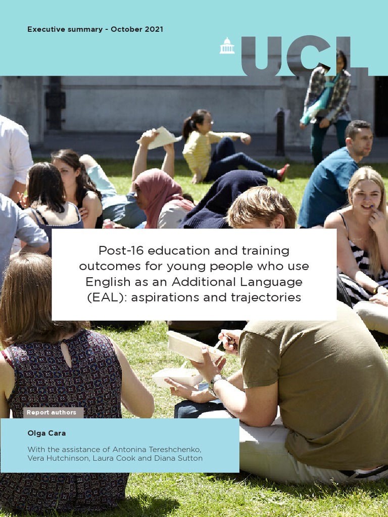 UCL - Post 16 Education | PDF | English As A Second Or Foreign Language ...