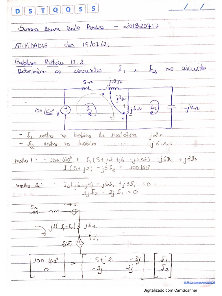 Exercícios Sadiku | PDF