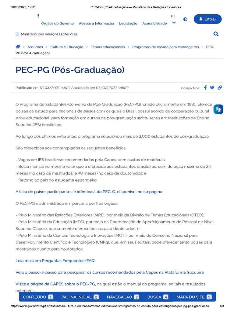 PEC-PG (Pós-Graduação) | PDF