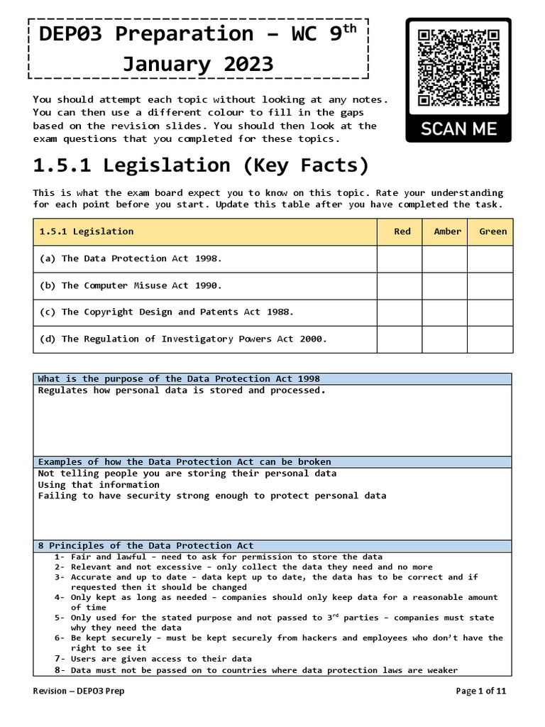 DEP03 - Preperation Document | PDF | Scheduling (Computing) | Software Engineering