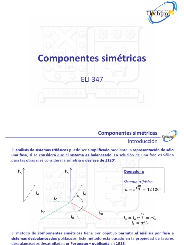 Componentes Simétricas | PDF | Ingenieria Eléctrica | Física
