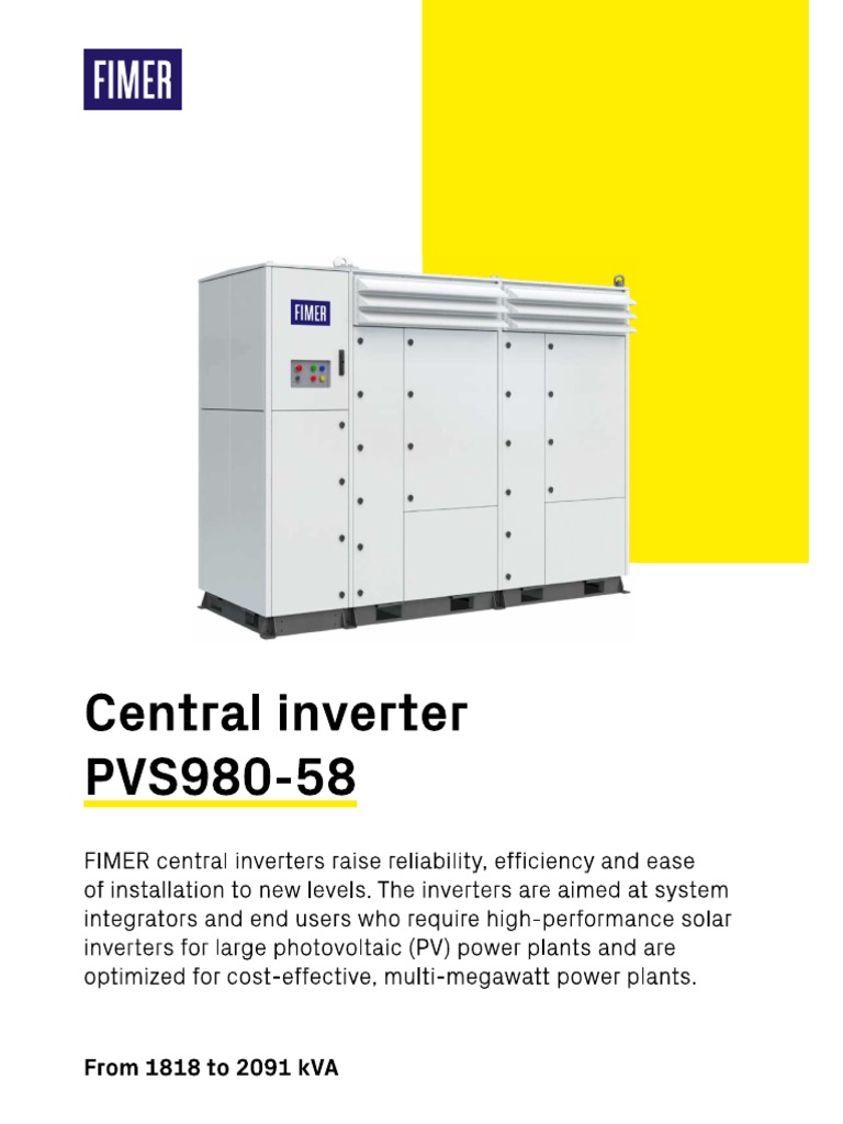 Abb Fimer PVS980 58 | PDF