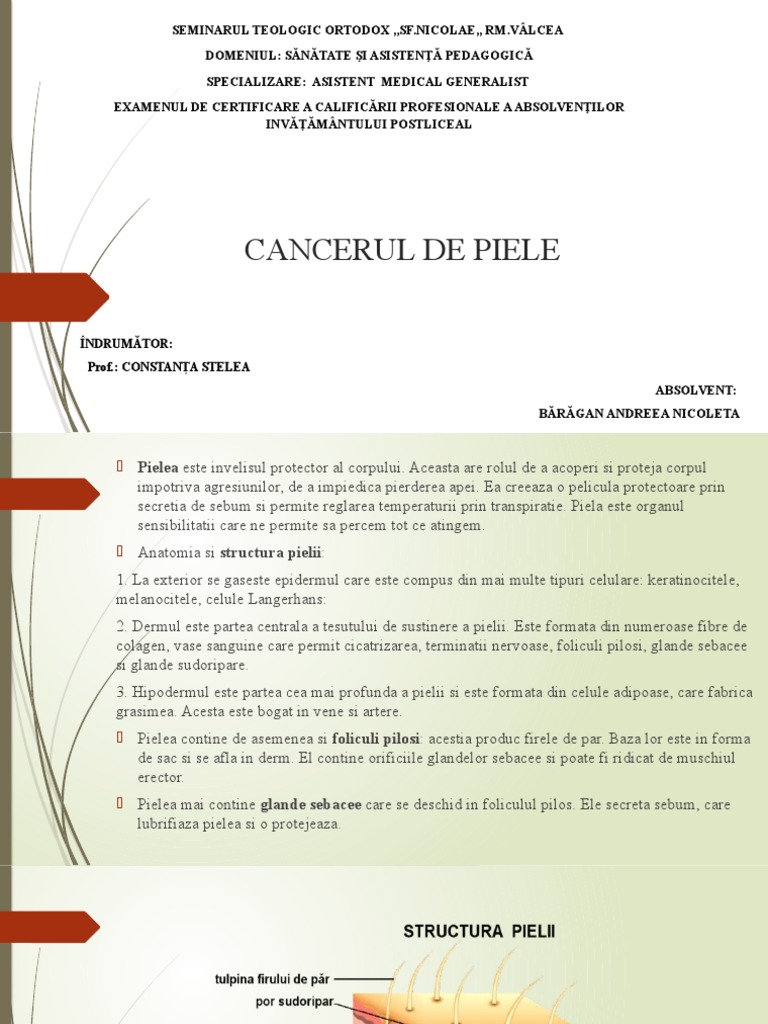 Cancer Piele | PDF