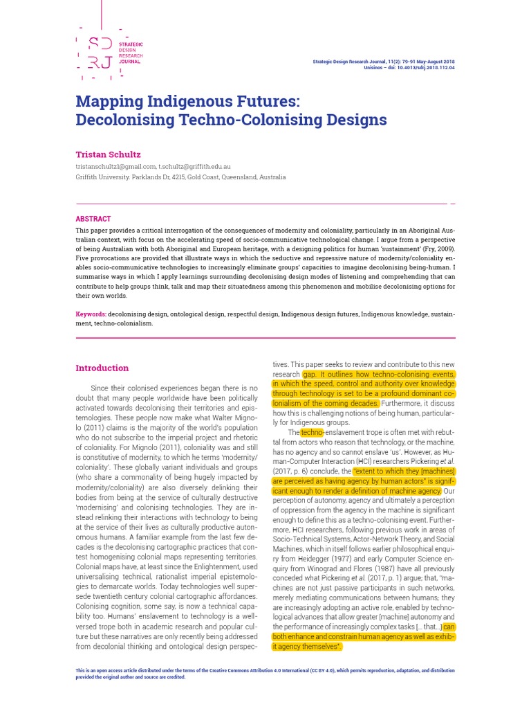 Mapping Indigenous Futures | PDF | Indigenous Australians | Modernity