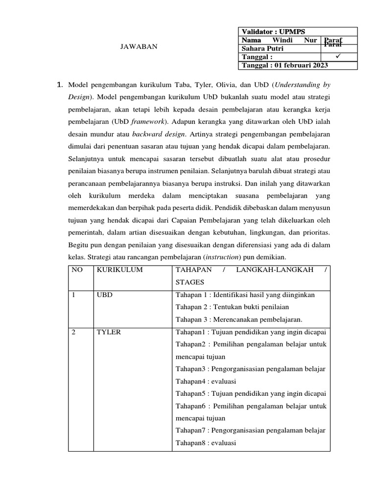 Jawaban UTS Windi | PDF