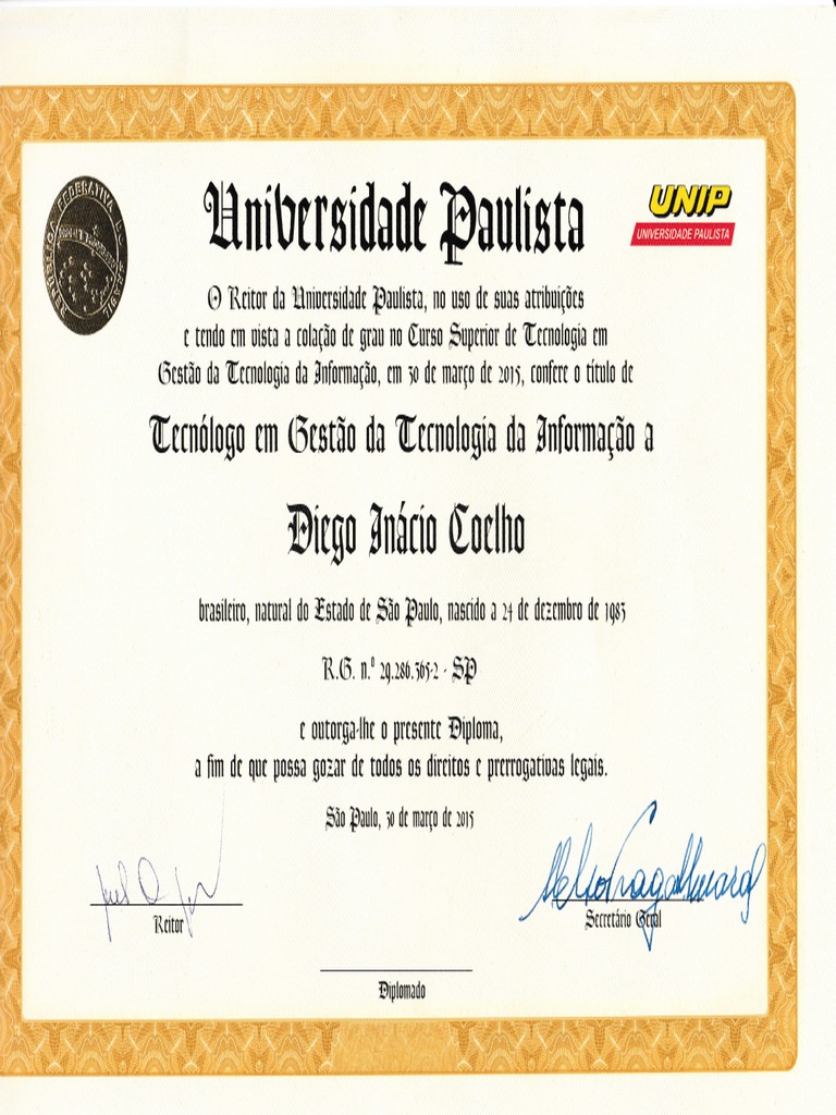 4 - Diploma UNIP | PDF