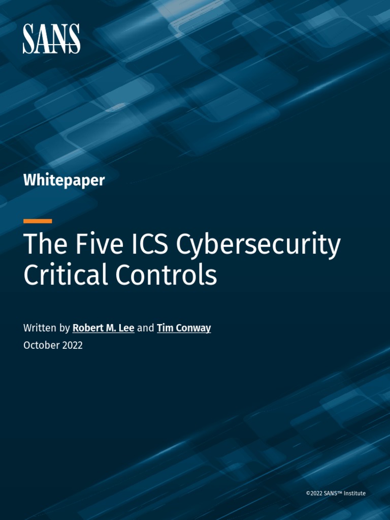 SANS - 5 Critical Controls | PDF | Computer Security | Security